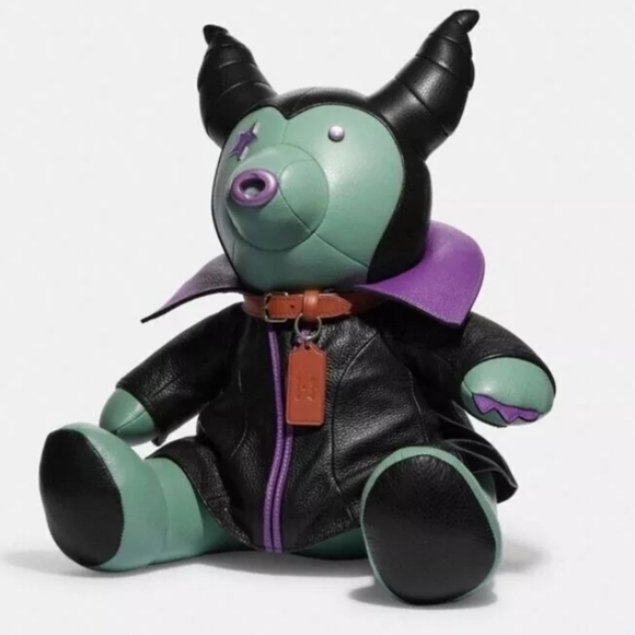 Coach | Other | Nwt Coach X Disney Villains Maleficent Collectible Bear ...